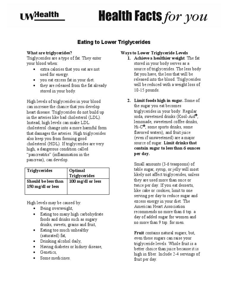 361 PDF | PDF | Diet Food | Triglyceride