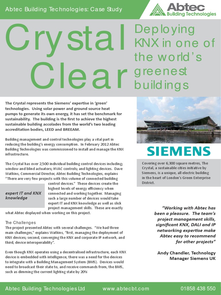 The Crystal Case Study Final | PDF | Computer Network | Telecommunications