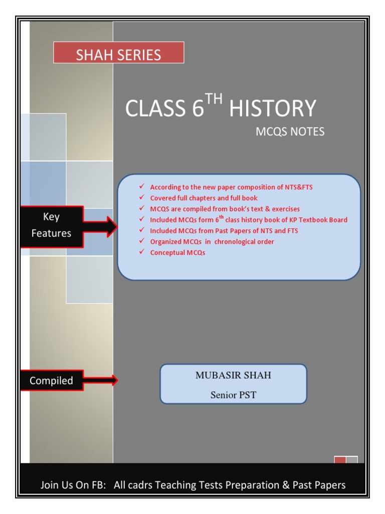 6th Class History | PDF