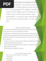 Heath - Carter Somatotype Method For TTT | PDF | Human Body | Psychology