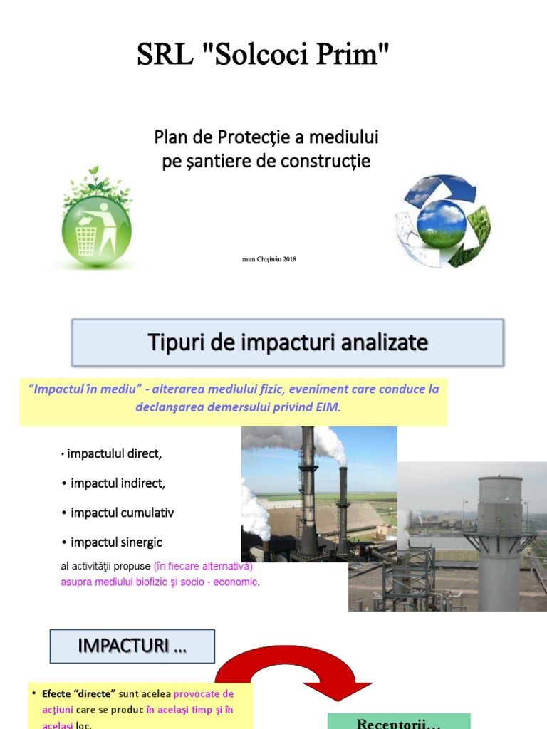 Plan de Protectia Mediului | PDF
