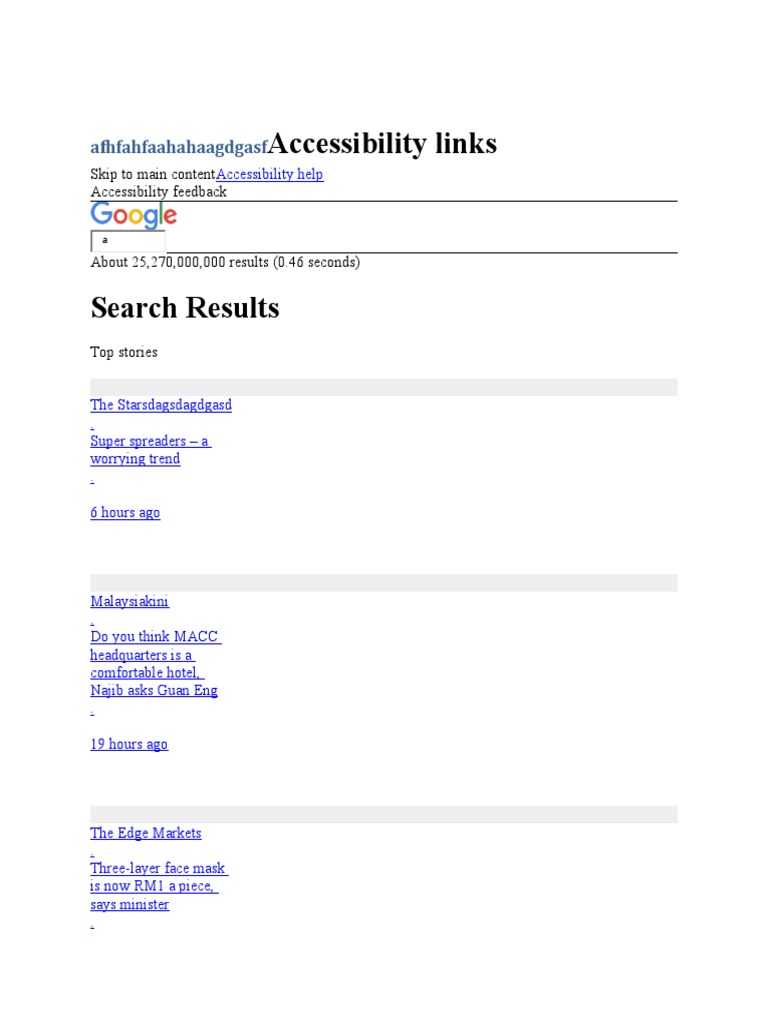 Accessibility Links: Afhfahfaahahaagdgasf | PDF | Alphabet | English ...