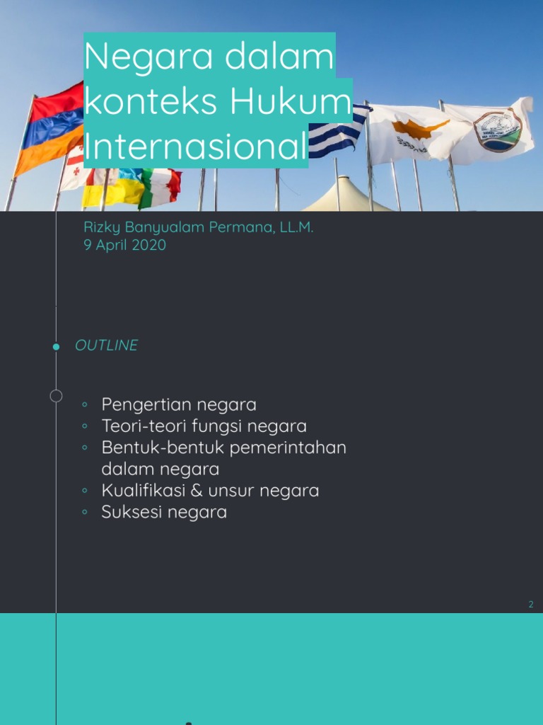 5296 - Powerpoint - Negara Dalam Prespektif Hukum Internasional | PDF ...