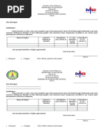 Department of Education: REQUEST FOR FORM 137/SF10 (Learner's Permanent Record) | PDF