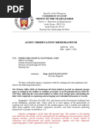 Sample COA AOM Reply | PDF