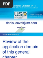 Revised USP Chapter 41: Balances | PDF | Weight | Standard Deviation