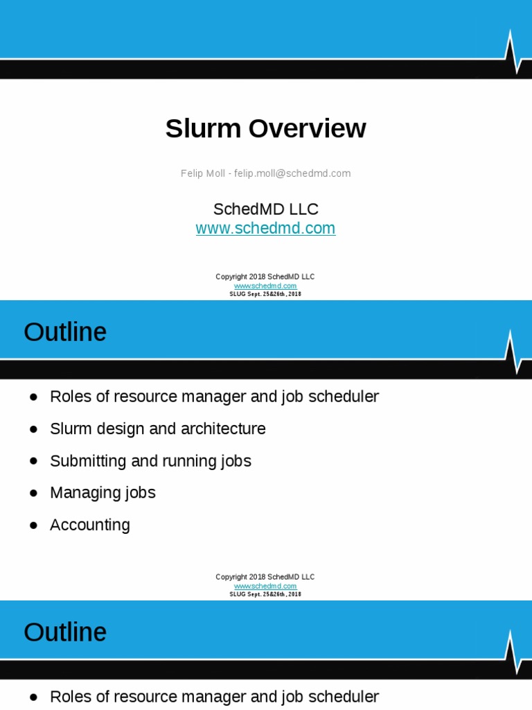 II Slurm Overview | PDF | Quality Of Service | Scheduling (Computing)