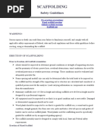 Method Statement For Scaffolding Installation and Dismantling | PDF ...