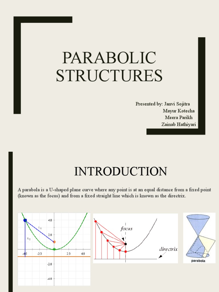 Parabolic Structure - I | PDF | Space | Geometry