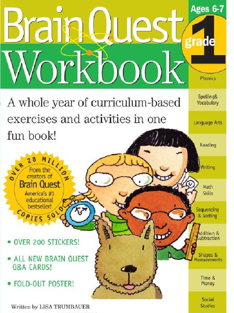 Brain Quest Workbook Grade 1pdf PDF | PDF