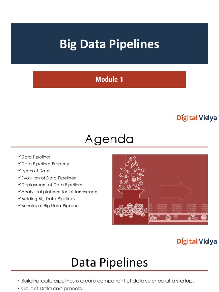 Big Data Pipelines | PDF | Apache Hadoop | Apache Spark