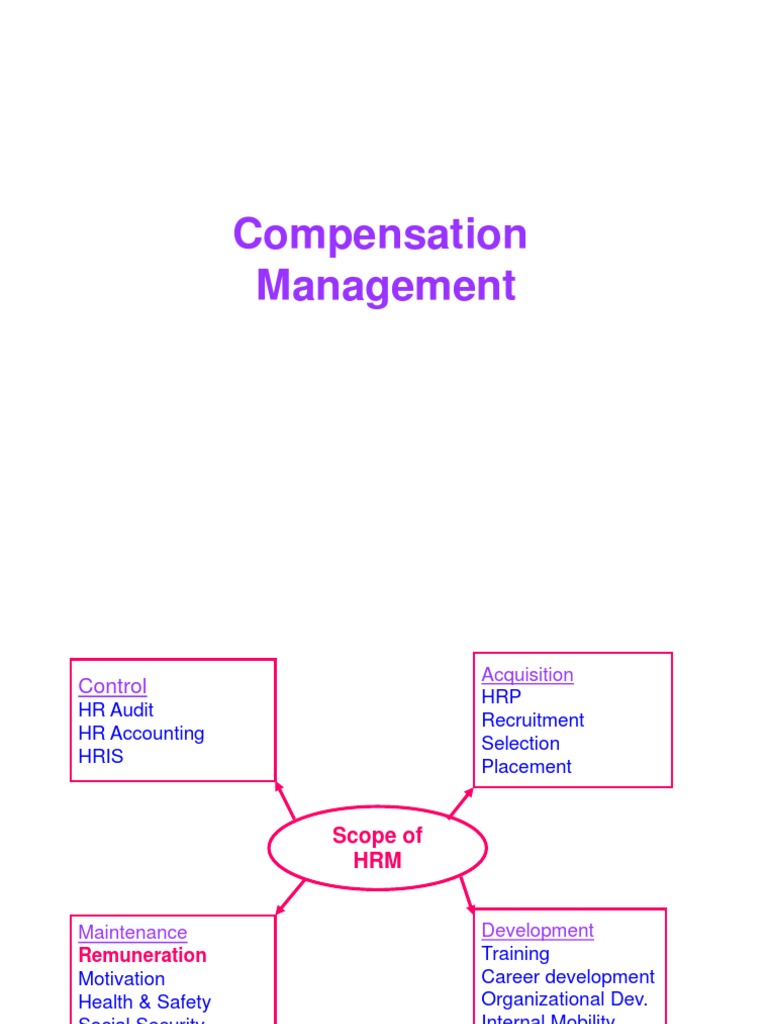 Compensation Management | PDF | Employment | Wage