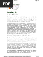 The Art of Letting Go and Moving On | PDF
