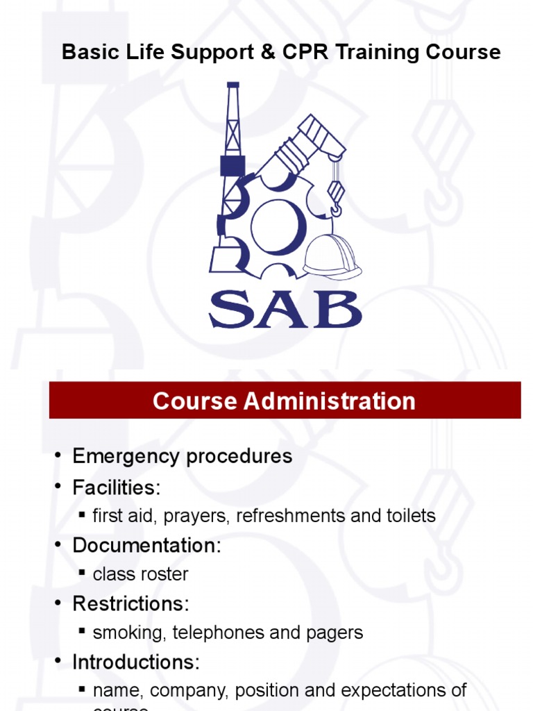 BLS-CPR TRAINING PRESENTATION Rev0 | PDF | First Aid | Cardiopulmonary ...