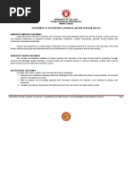 PUP BSA Curriculum Overview 2022 | PDF | Accounting | Business Economics