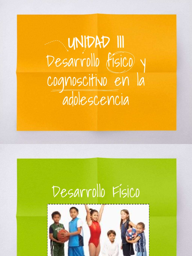 Desarrollo Físico y Cognitivo en La Adolescencia | PDF | Pubertad | Adolescencia