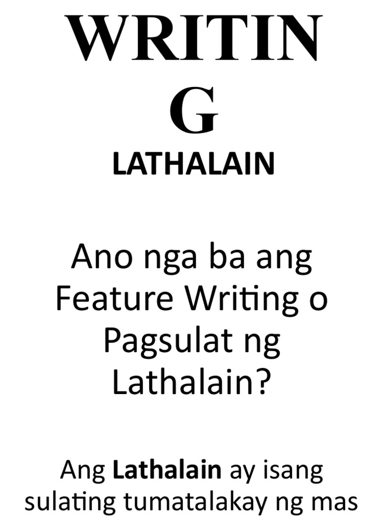 LATHALAIN | PDF
