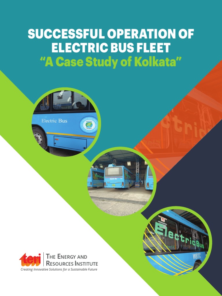E Bus Case Study TERI Kolkata | PDF | Battery Charger | Bus