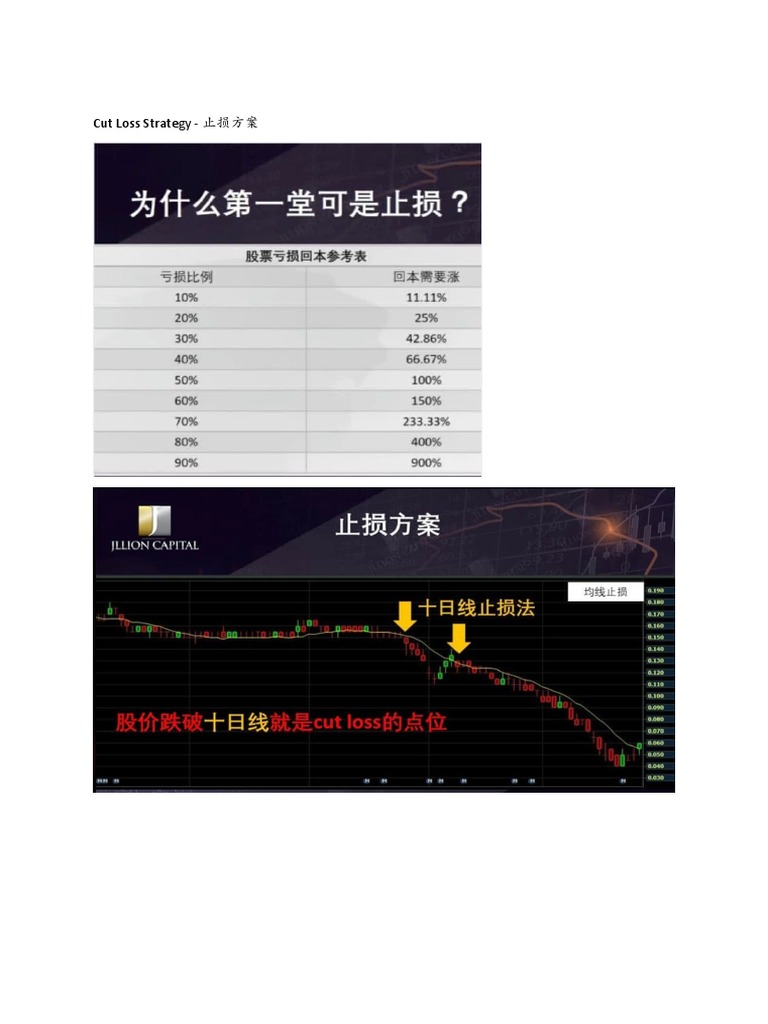 A Concise Guide to Developing an Effective Cut Loss Strategy to ...