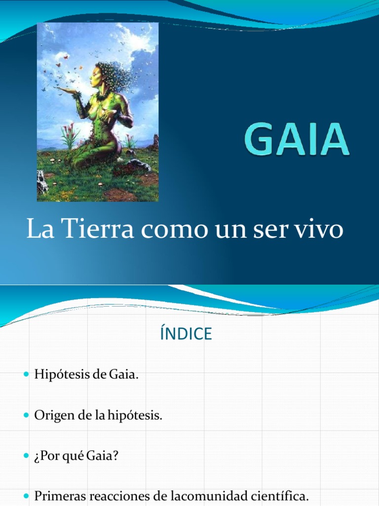 Hipótesis de Gaia | PDF | Hipótesis de Gaia | Organismos