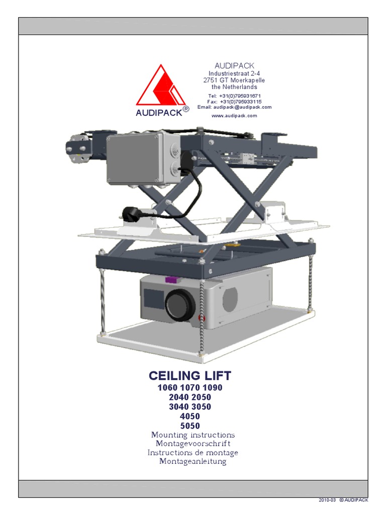 Audipack Lift 3050 | PDF | Electrical Connector | Equipment