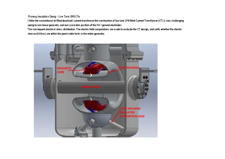 Primary Insulation Live Tank CT | PDF
