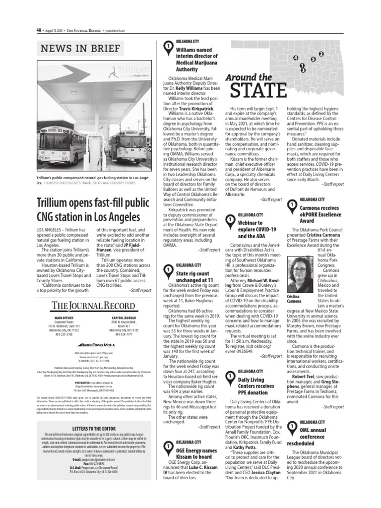 Trillium Opens Fast-Fill Public CNG Station in Los Angeles | PDF | Business