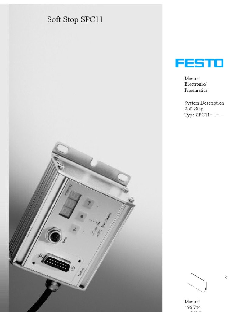 SPC Festo 16622 | PDF | Valve | Parameter (Computer Programming)