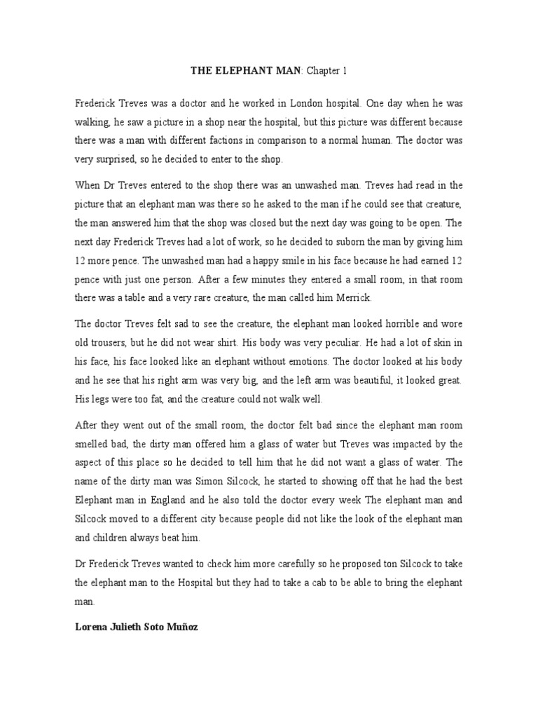 The Elephant Man | PDF