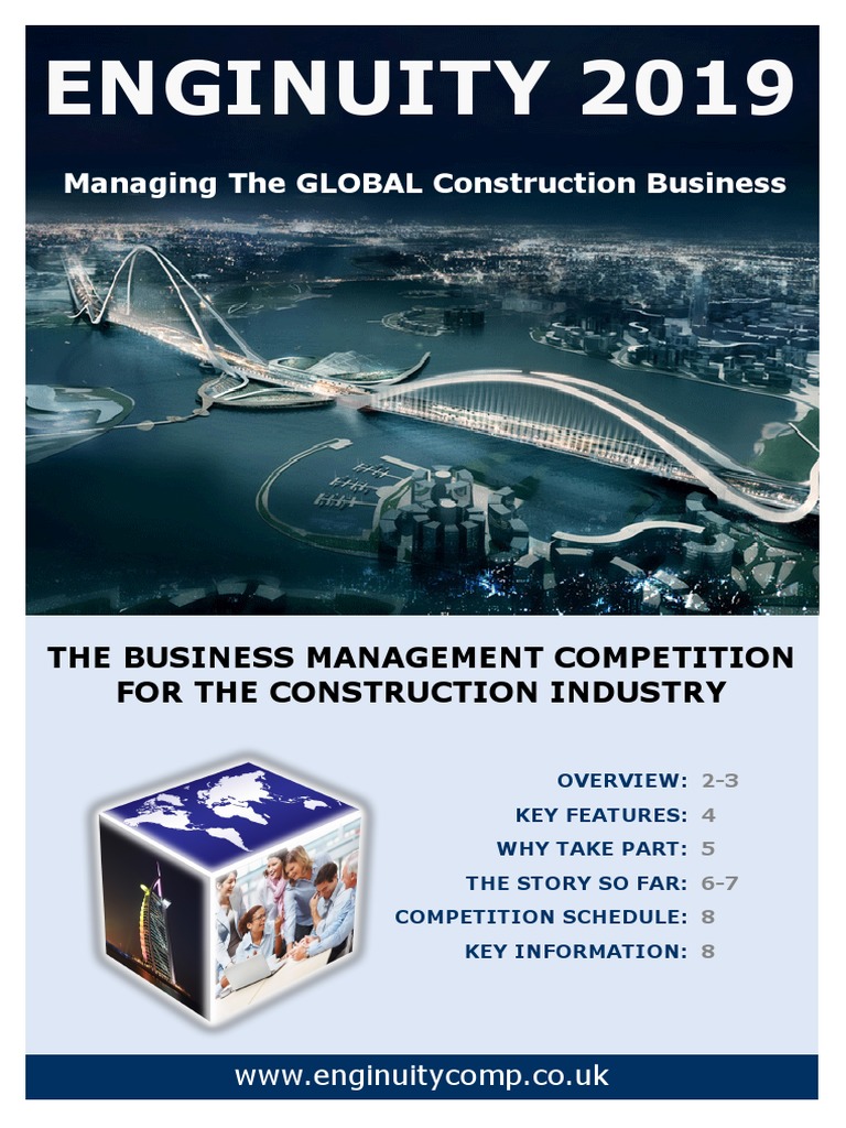 Enginuity 2019: Managing The GLOBAL Construction Business | Download ...