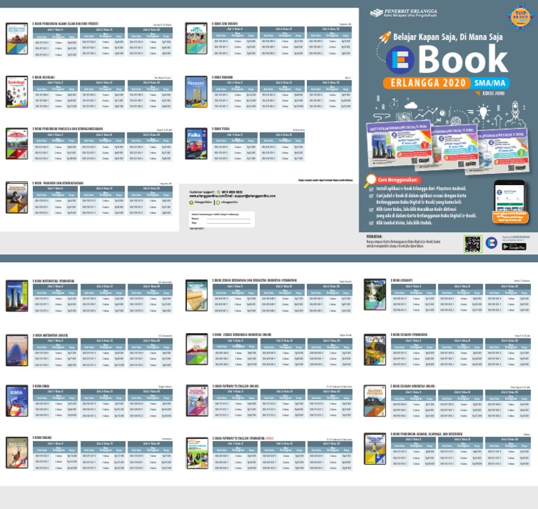 Daftar Harga Ebook Jenjang SMA | PDF