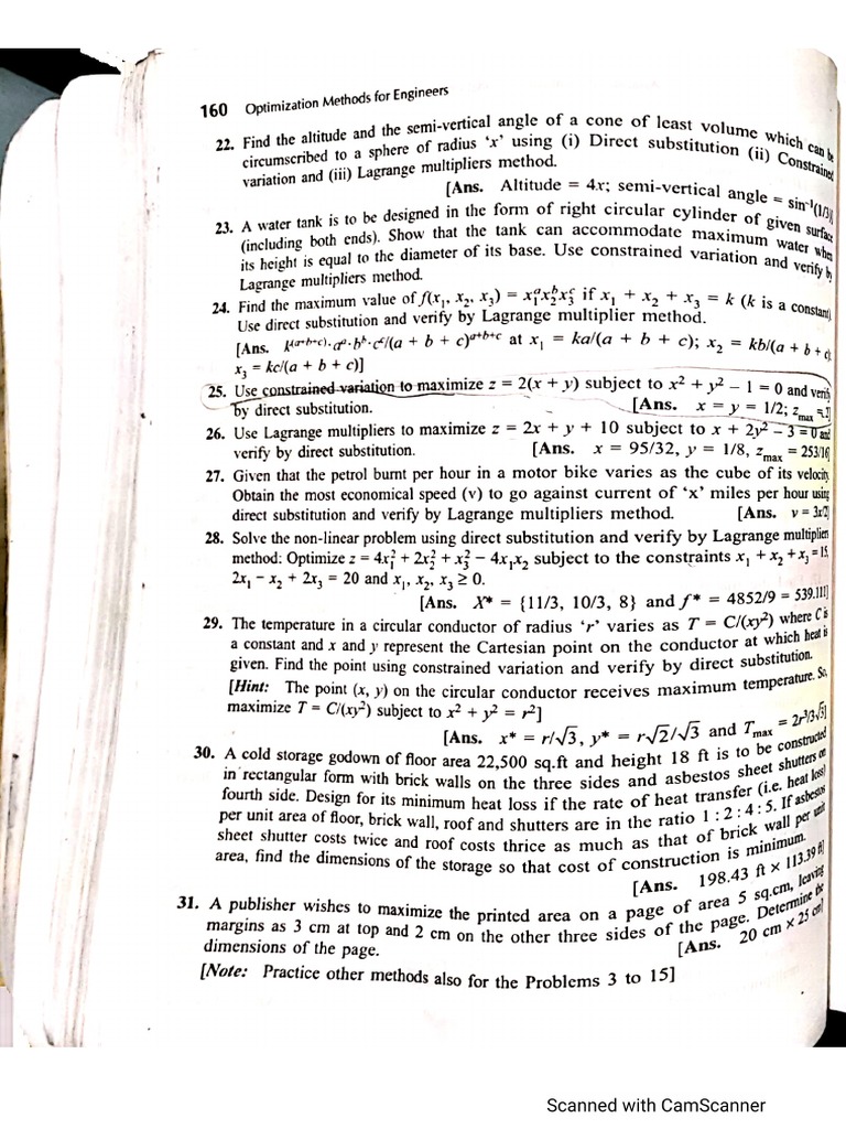 CH 8 Inequality Constraint | PDF