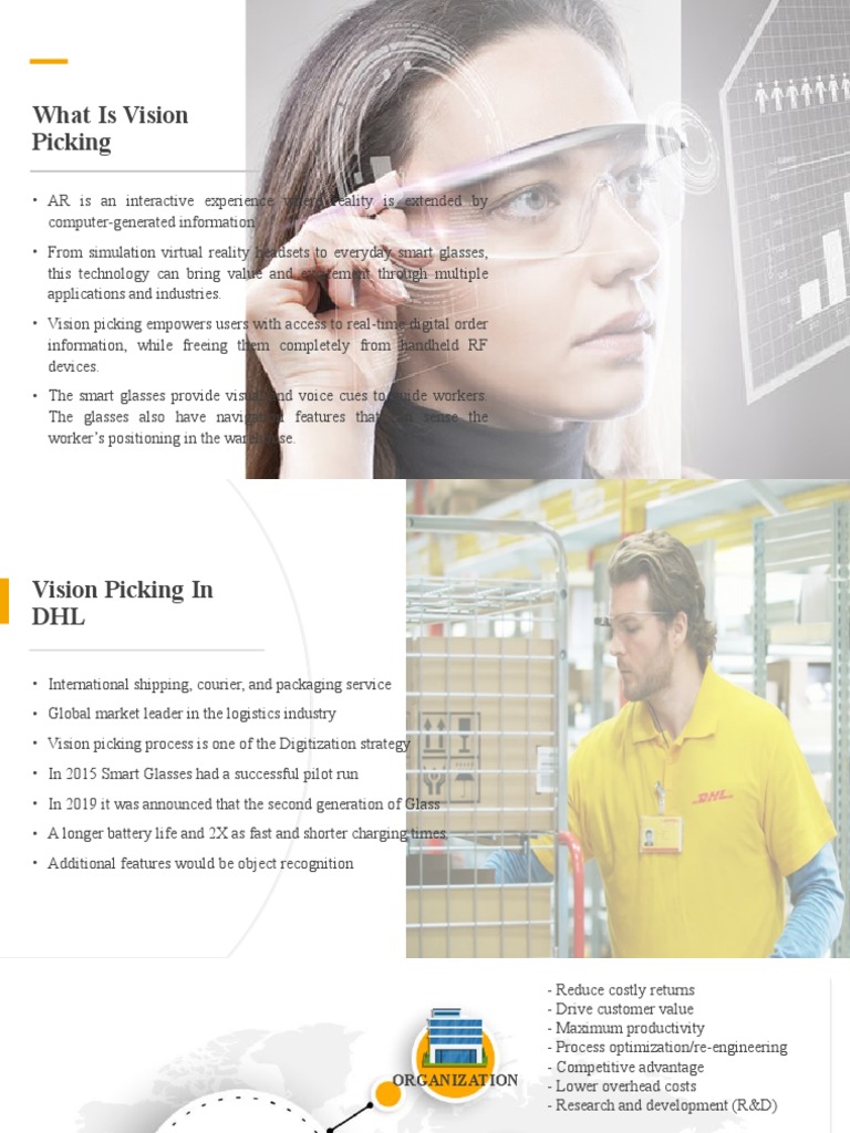 Vision Picking in DHL - v1 | PDF | Glasses | Wearable Technology