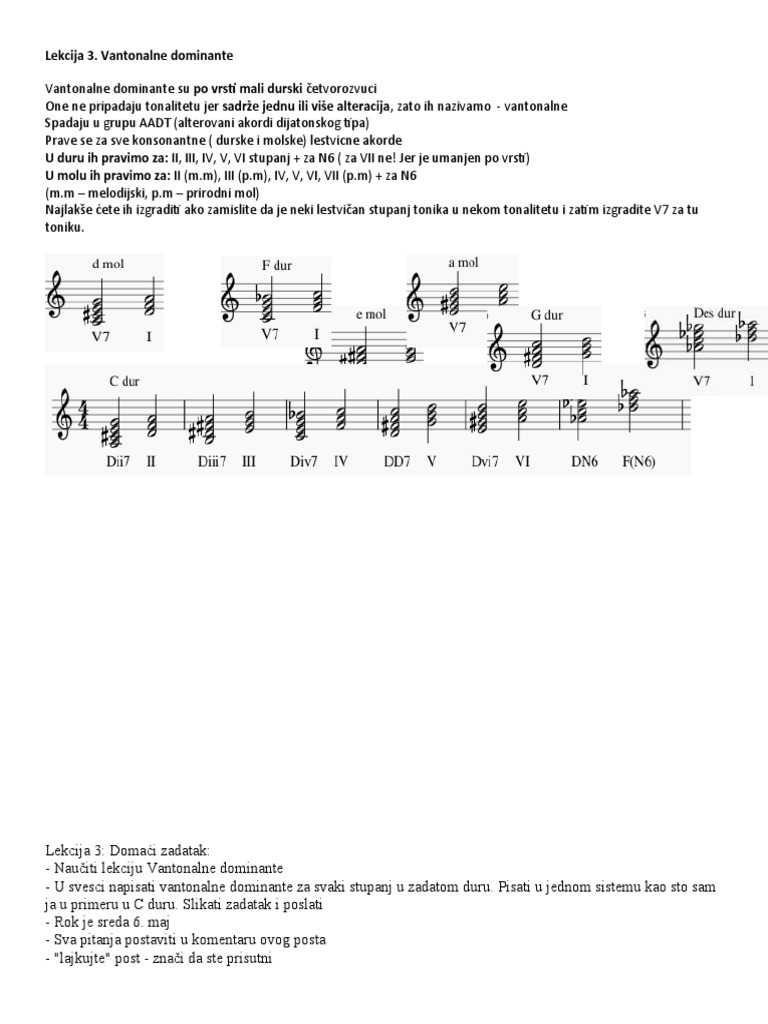 Lekcija 3 VD | PDF