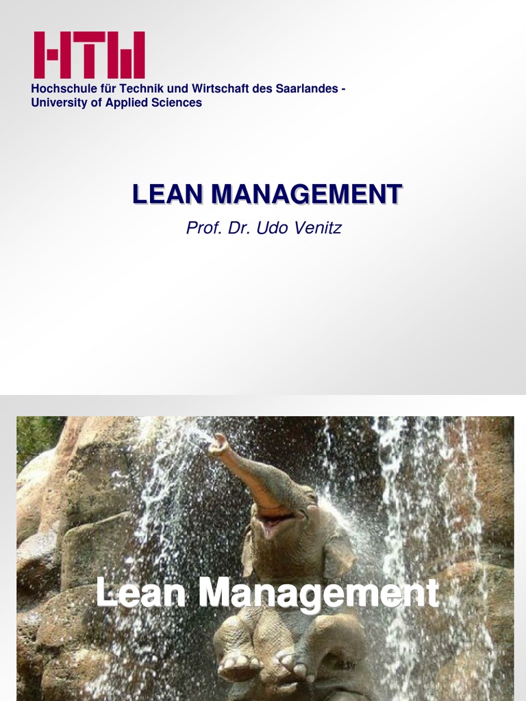 Lean Management | PDF | Lean Manufacturing | Industries