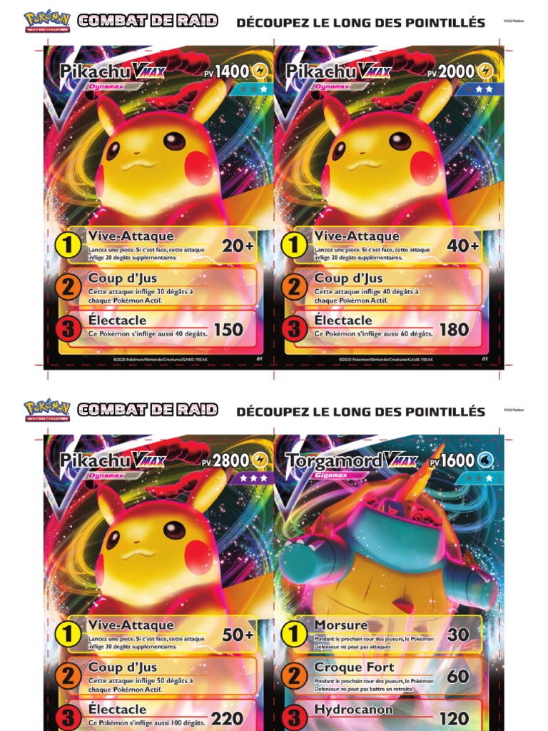 Pokemon TCG Raid Battle Boss Cards | PDF
