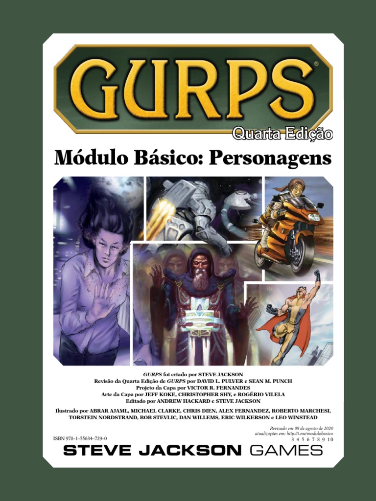 GURPS 4ª Edição - Módulo Básico Edição de Luxo [Impressão] [Conteúdo ...
