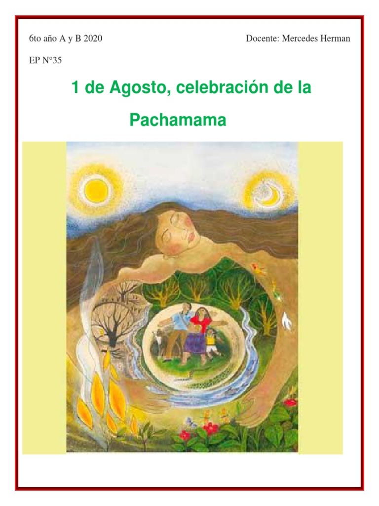 Celebracíon de La Pachamama, Secuencia Didáctica. | PDF