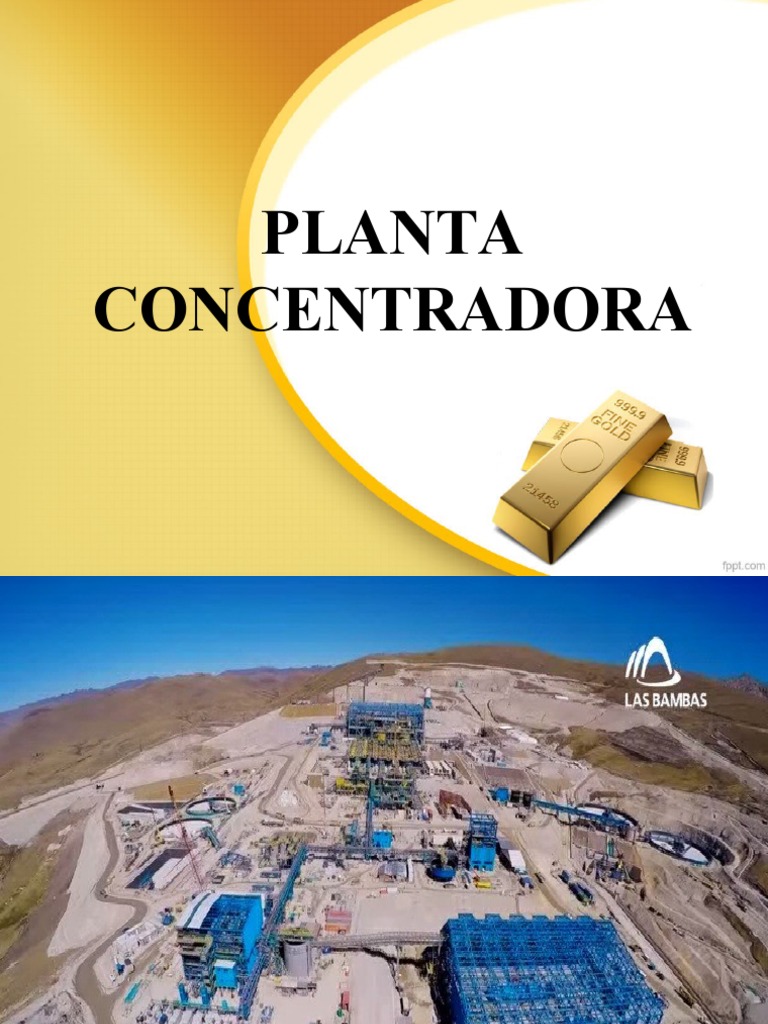 Planta Concentradora, Mineroducto y Faja | PDF | Engranaje | Molino ...