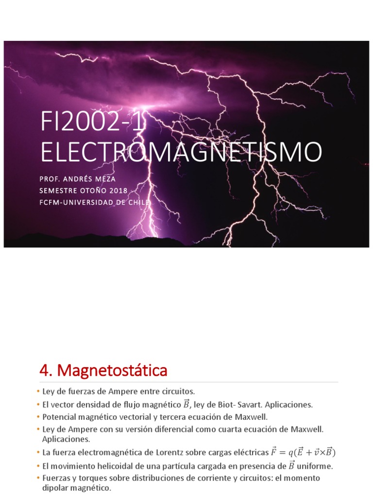 Magnetostática | PDF | Campo magnético | Electromagnetismo