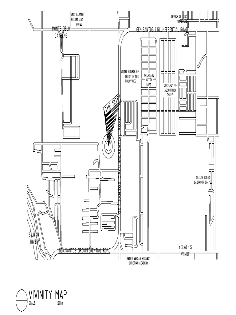 Vivinity Map: Gen - Santos Circumferential Road Monte Cielo Gardens | PDF