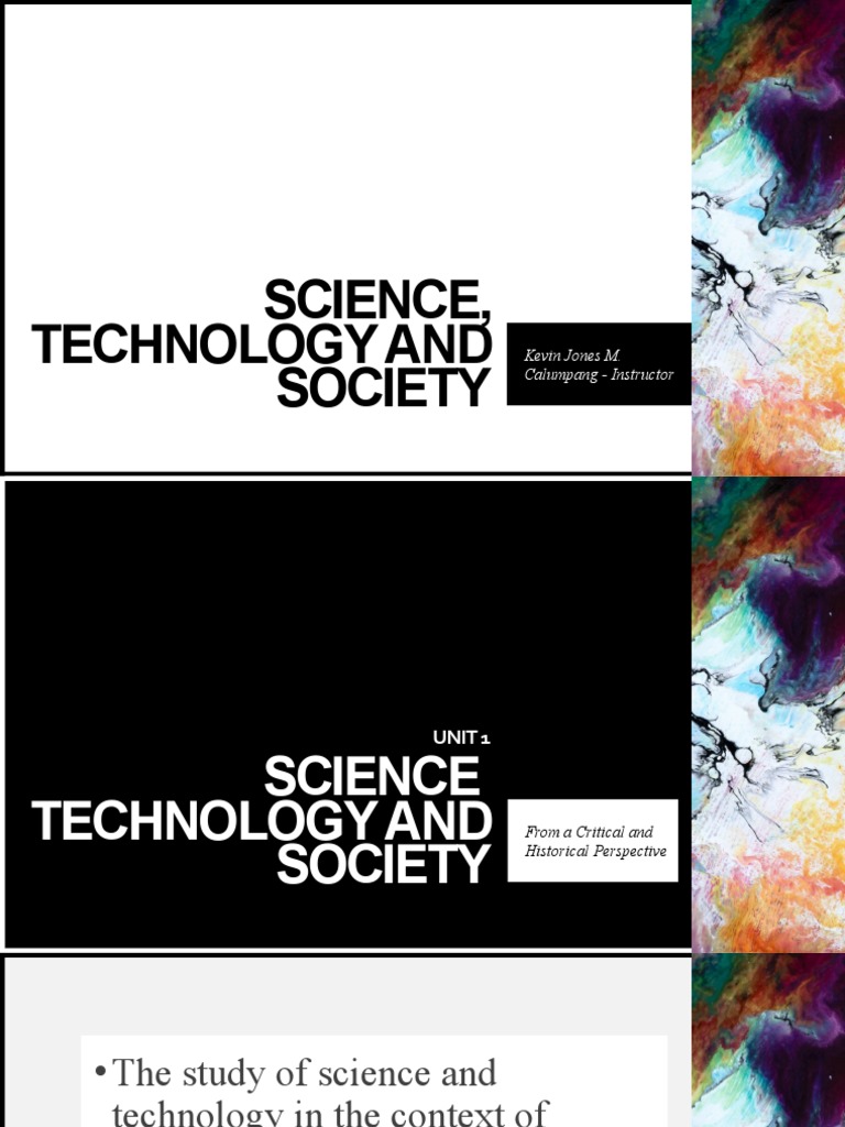 Science, Tech & Society Insights | PDF