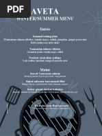 3 Course Dinner Menu | PDF