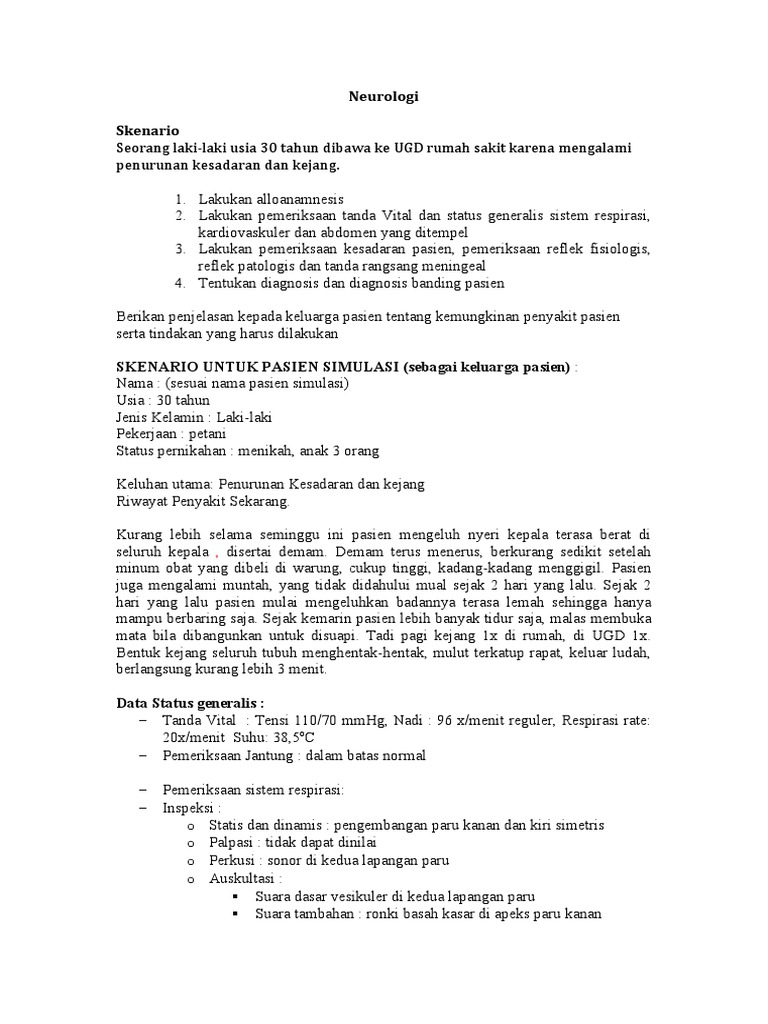 Neurologi OSCE | PDF