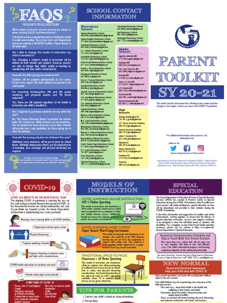 Parent Toolkit Brochure | PDF | Special Education | Schools