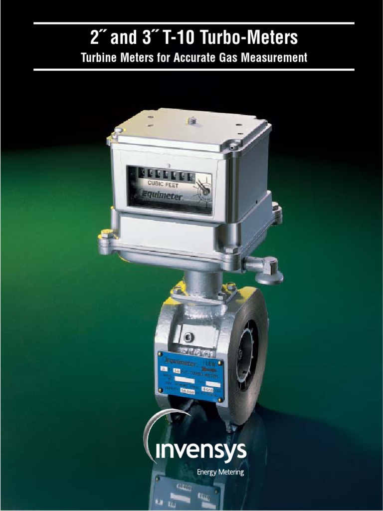 Sensus Turbo and Turbine Meters | PDF