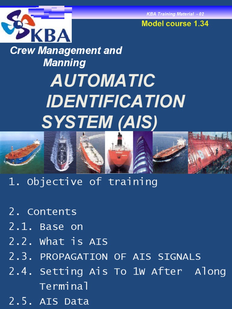 Automatic Identification System Ais Crew Management And Manning