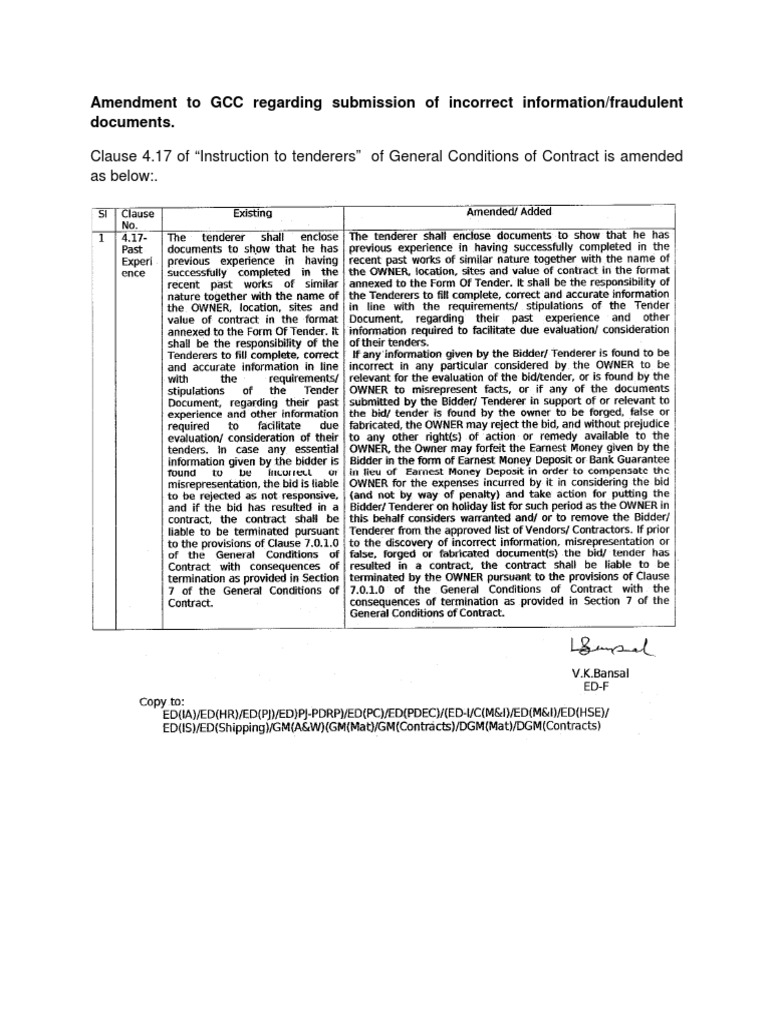 GCC PDF | PDF | Indemnity | Employment