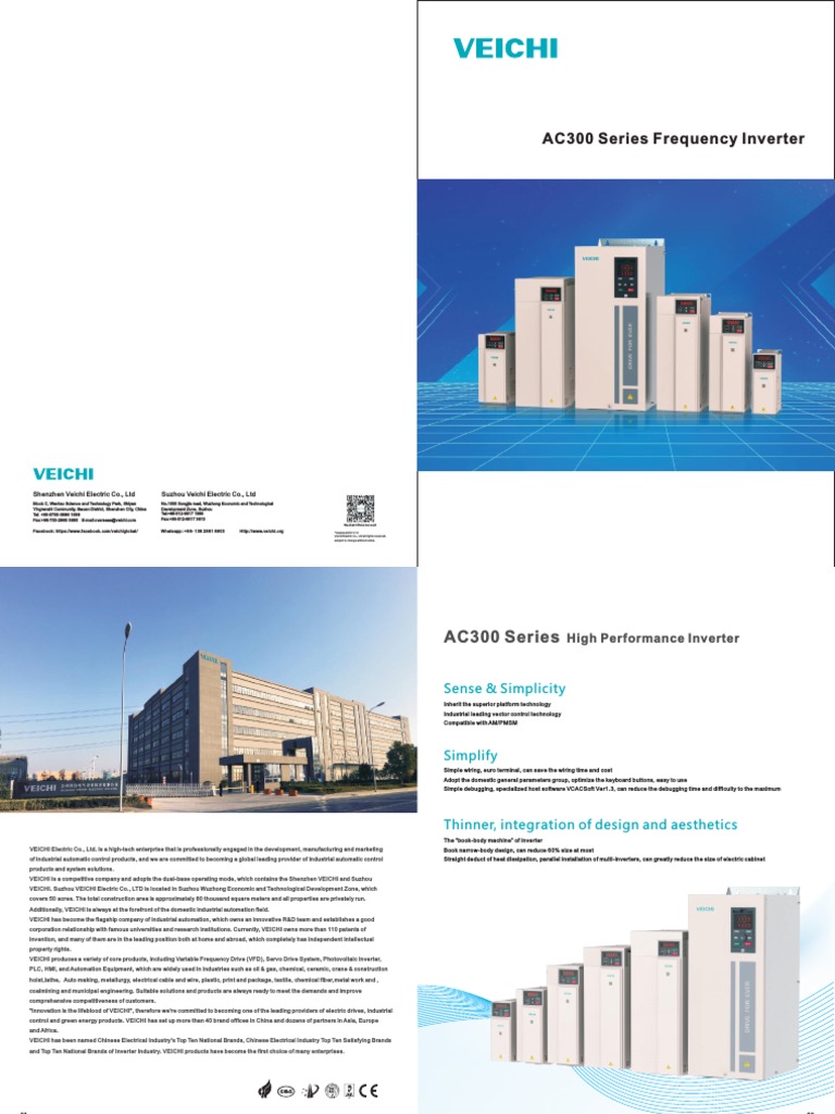 Ac300 Product Catalog | Download Free PDF | Electric Motor | Power Inverter