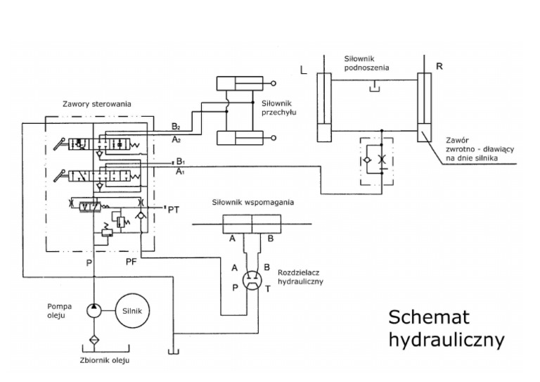 Schemat HYDRAULICZNY | PDF